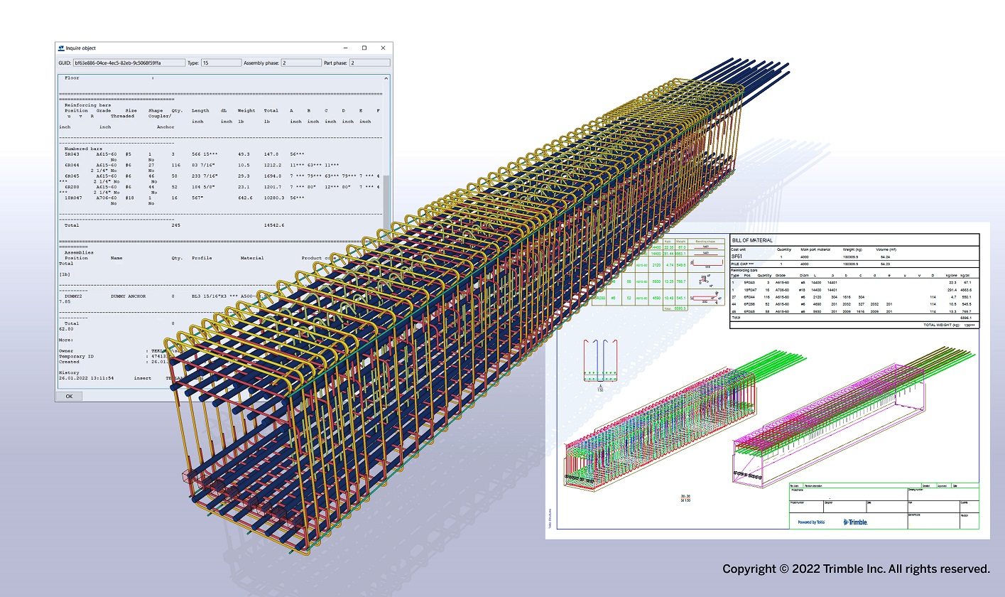 Tekla 2022 software available now from Trimble - BuildingPoint Australia